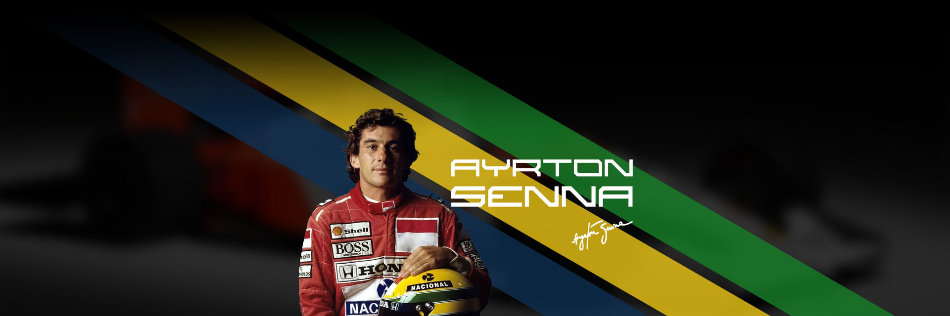 Shop Official Ayrton Senna Merchandise Online | Fueler – Fueler™