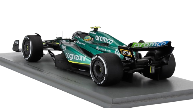 #14 Alonso AMR23 Canada GP 2nd Place 2023 1:18 Car Model – Fueler