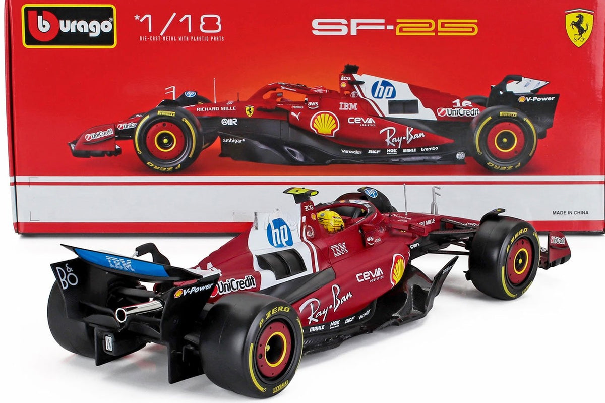 #44 Hamilton SF-25 2025 Season 1:18 Car Model – Fueler