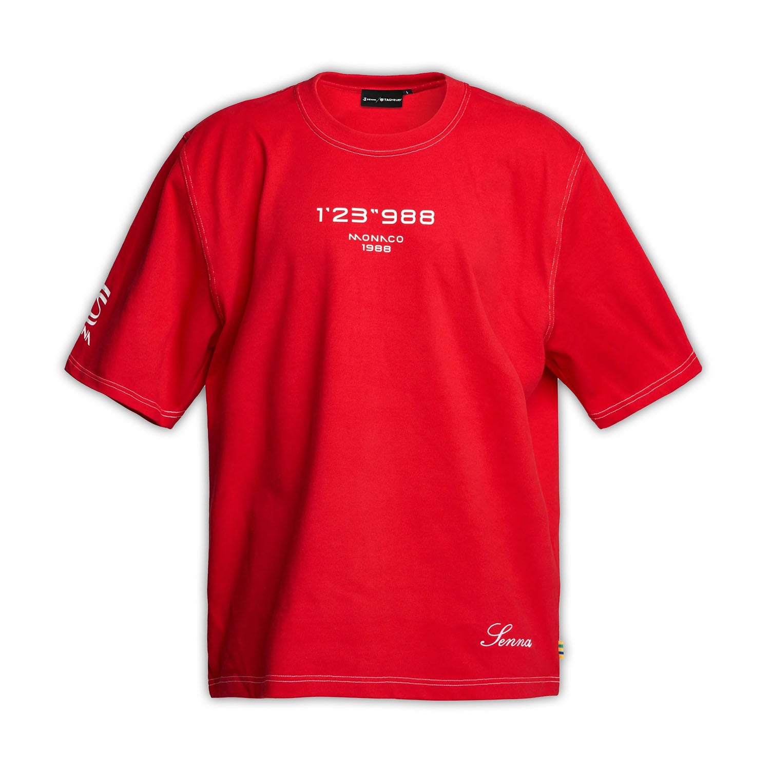 Ayrton Senna تيشيرت Tag Heuer × سينا بقصة واسعة - Official F1™ Merchandise